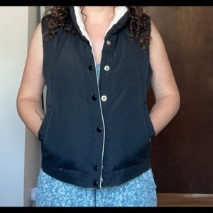 Uzzi | Jackets & Coats | Vintage Uzzi Black Vest | Poshmark